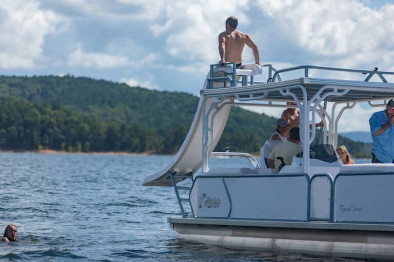 Explore Paradise with NHM's Aloha Pontoon Boats - New Haven Marinas