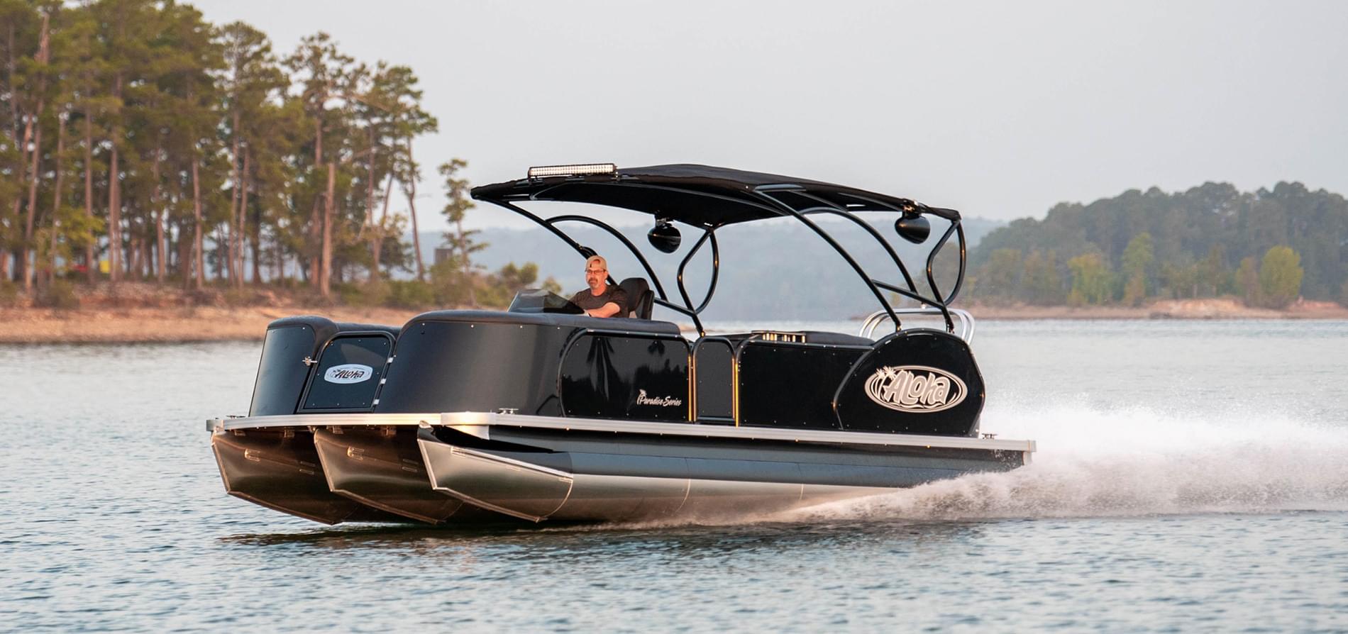 Explore Paradise with NHM's Aloha Pontoon Boats - New Haven Marinas